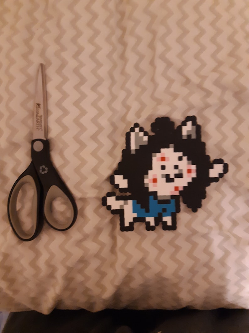 UNDERTALE Temmie Village Perler Bead Sprite Set - Etsy