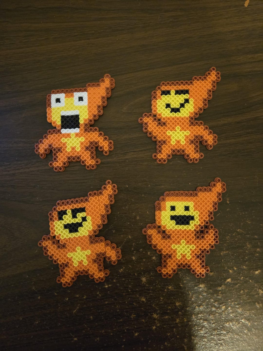 Undertale Heats Flamesman Perler Bead Sprite Set - Etsy