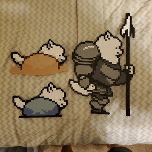 UNDERTALE Greater Dog Sprites - Etsy Norway