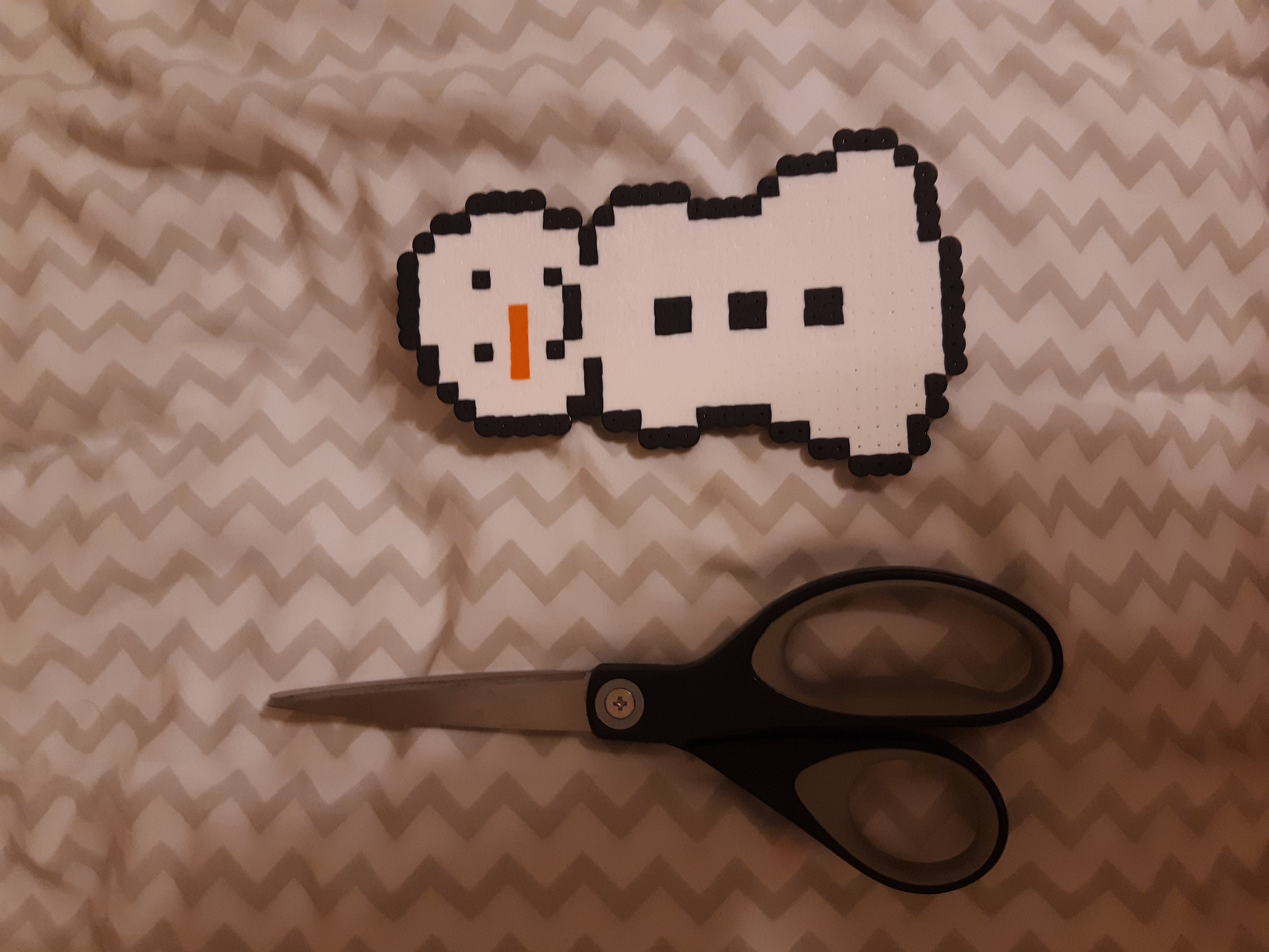 UNDERTALE Snowman Perler Bead Sprite Set - Etsy Ireland