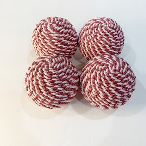 Decorative Rope Ornament Balls, Christmas Decorations, Valentine’s ...