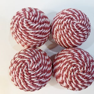 Decorative Rope Ornament Balls, Christmas Decorations, Valentine’s ...