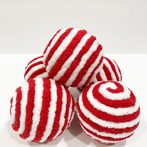 Red Ball Ornament - Etsy