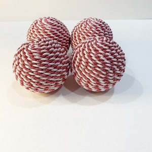 Decorative Rope Ornament Balls, Christmas Decorations, Valentine’s ...