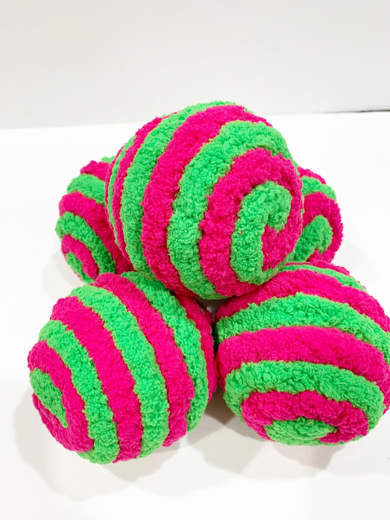 Watermelon Themed Decor Decorative Yarn Ornament Ball Wreath - Etsy