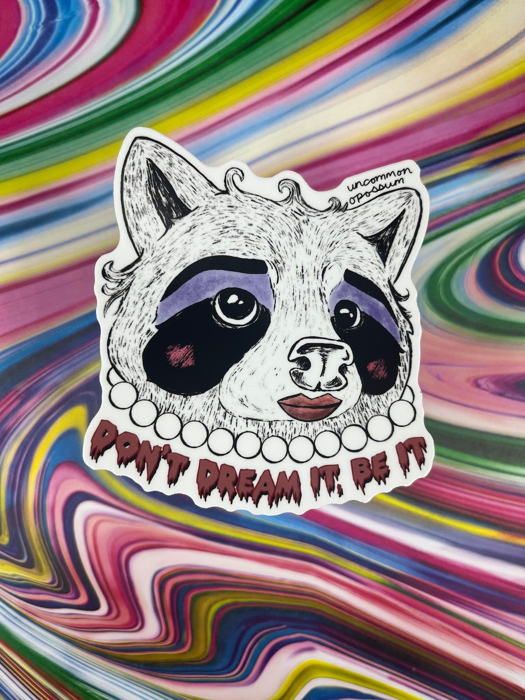 Rocky Horror Raccoon - 4” Sticker - Etsy