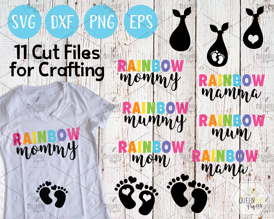 Pregnancy SVG Cut File Mom SVG Bundle Baby Announcement - Etsy Canada