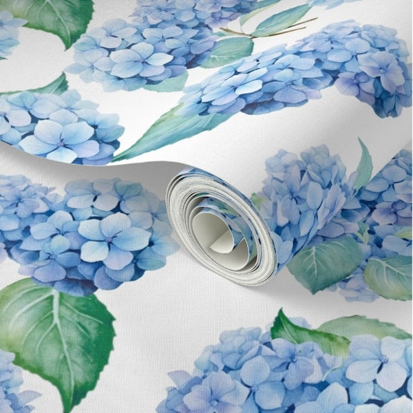 Hydrangea Wallpaper - Etsy