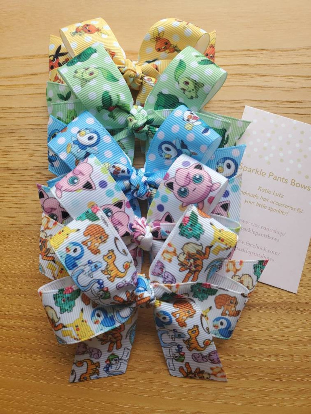 Pokemon Bows - Etsy