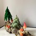 Magical Winter Woodland Landscape Scene, Waldorf Magic Christmas Scene ...