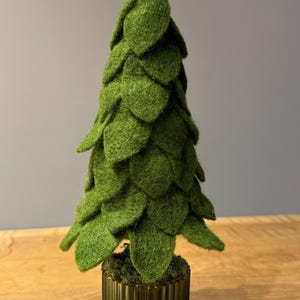 Needle Felted Christmas Tree, Christmas Tree, Christmas Decoration ...