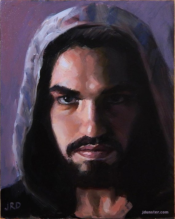Cloaked Man Art