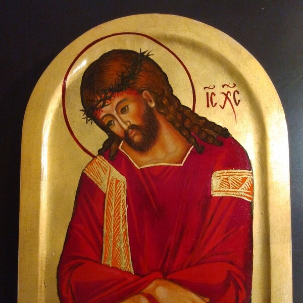 Icon of Christ in Humility - Etsy