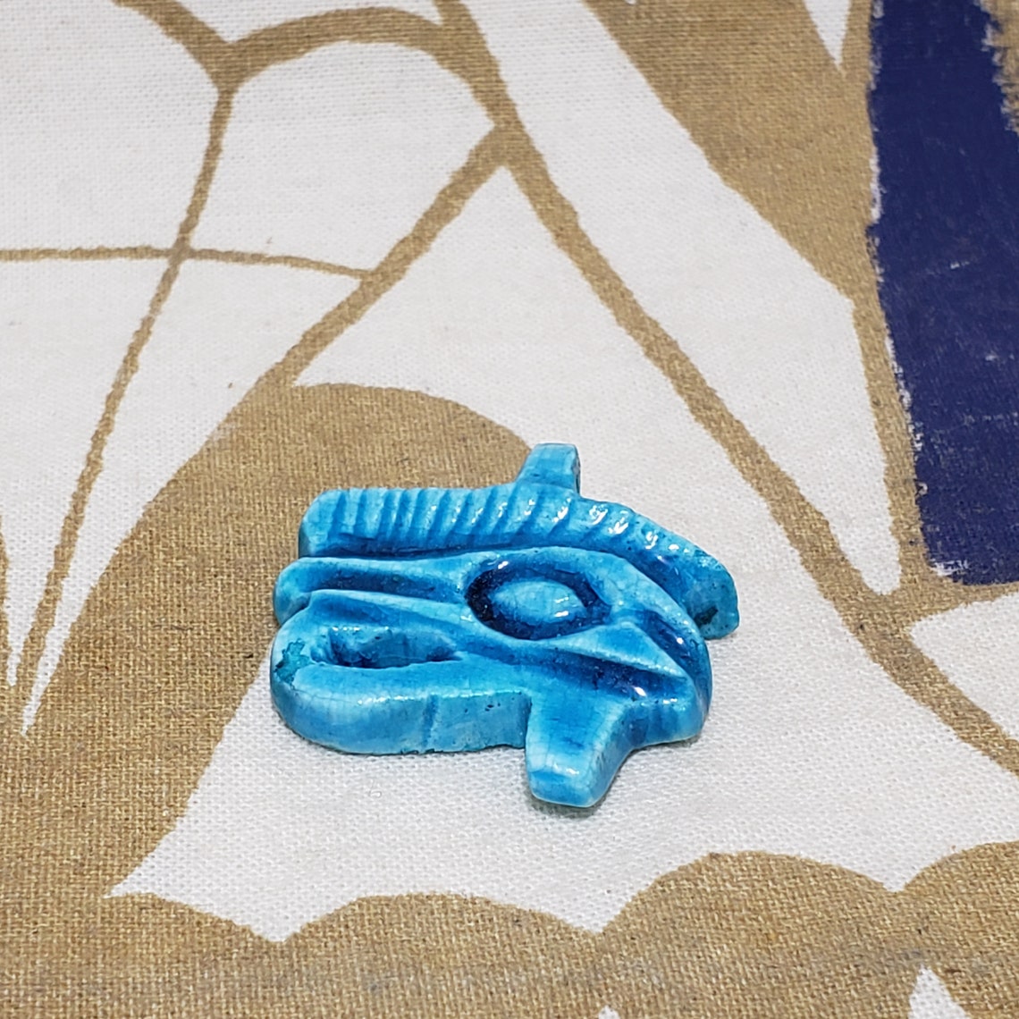 Egyptian Eye of Ra Amulet Collectible/pendant- Made in Egypt - Etsy