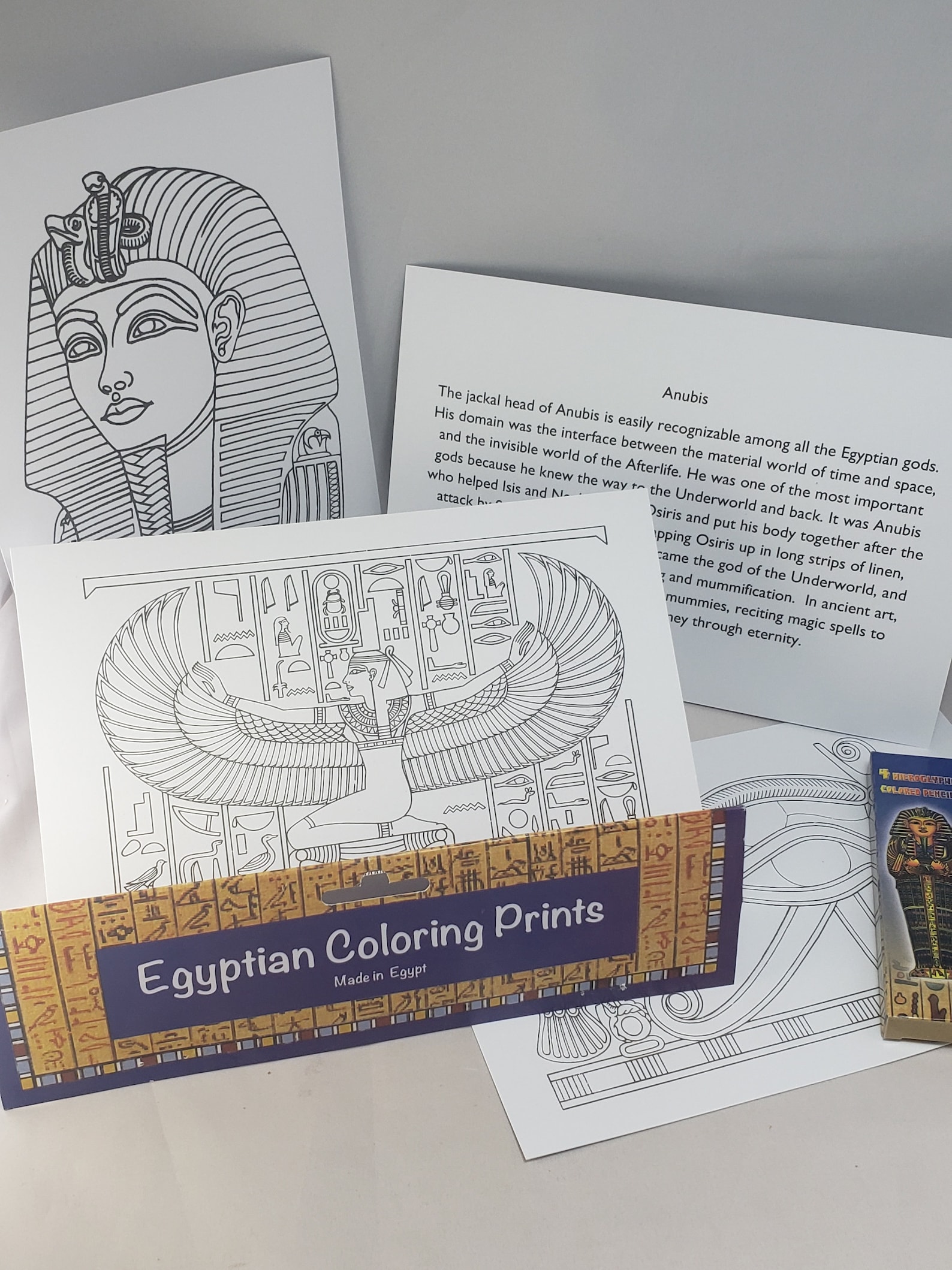 Ancient Egyptian Adventure Activity Kit Egyptian Gift Set - Etsy