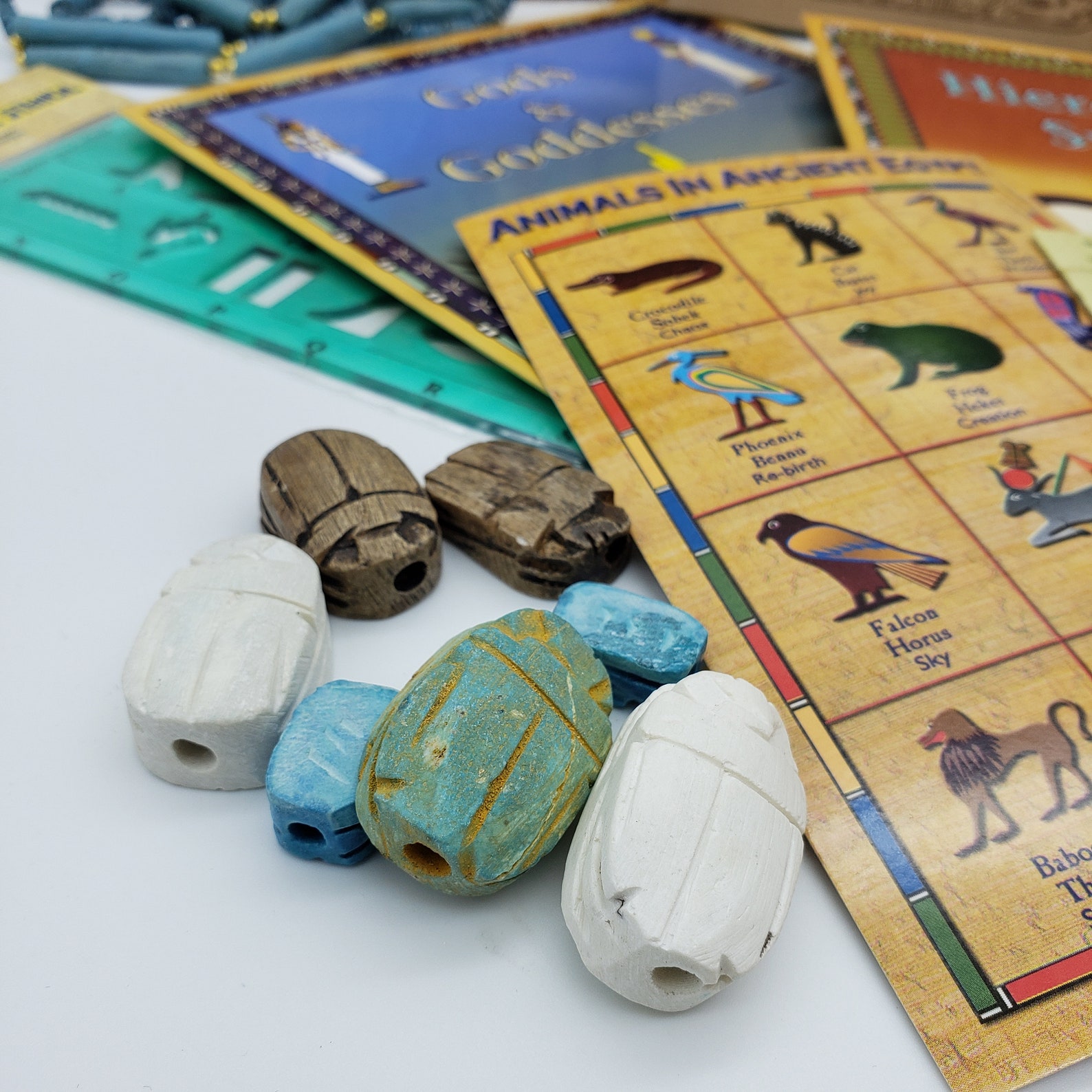 Ancient Egyptian Adventure Activity Kit Egyptian Gift Set Home School ...