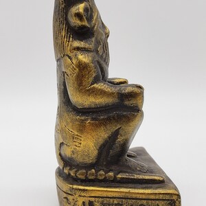 Egyptian Dwarf God Bes Statue - Ancient Egypt Collectible - Made in ...