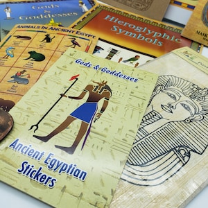 Ancient Egyptian Adventure Activity Kit Egyptian Gift Set Home School ...