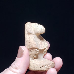 Egyptian Babi Statue Ancient Egypt Ceramic Baboon Figurine - Etsy