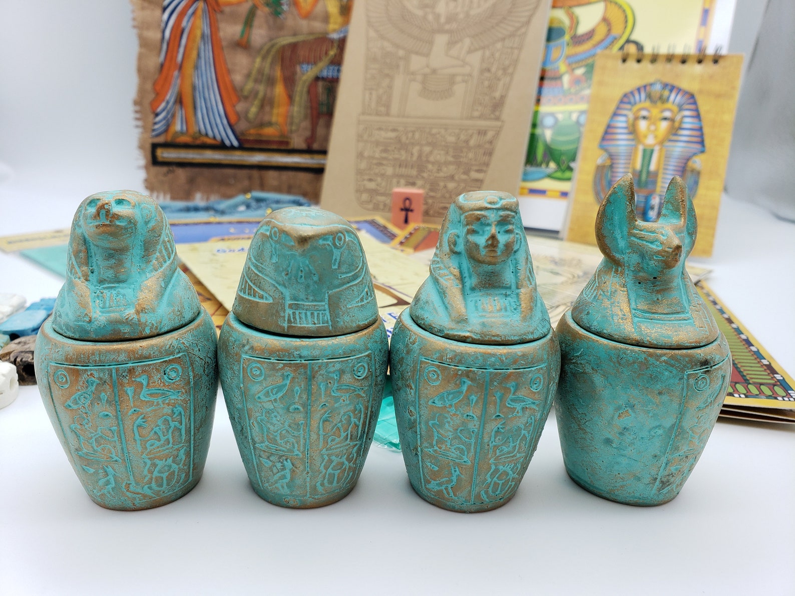 Ancient Egyptian Adventure Activity Kit Egyptian Gift Set Home School ...