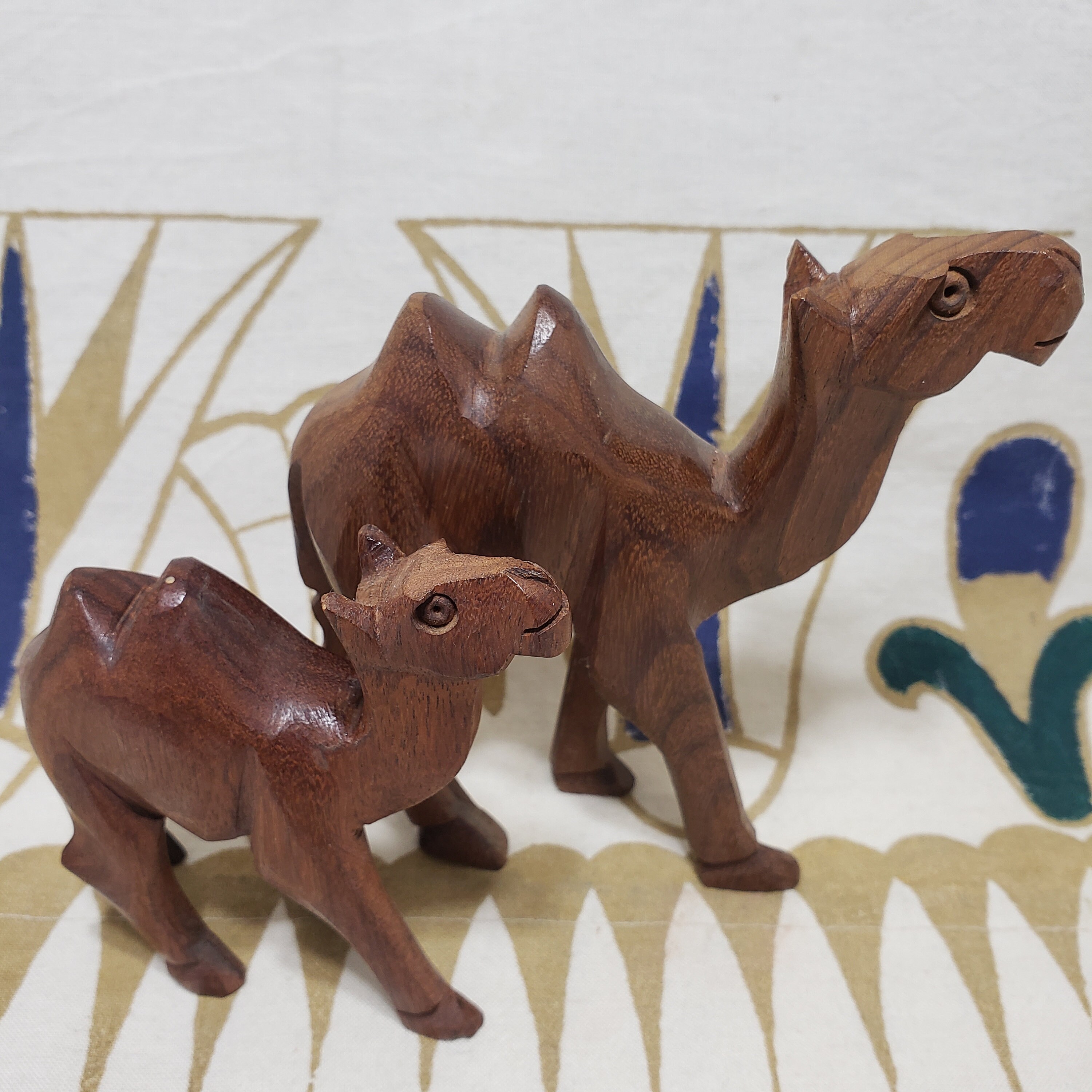 Wooden Camel Statue Made in Egypt Ancient Egyptian - Etsy