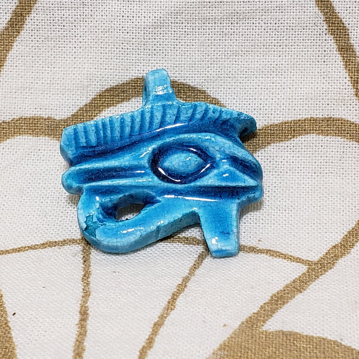Egyptian Eye of Ra Amulet Collectible/pendant- Made in Egypt - Etsy