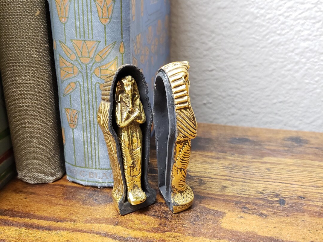 Egyptian Mummy and Sarcophagus Box Collectible Figure - Ancient Egypt ...
