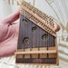 Miniature Zither Figurine Volkszither Collectible Qanun Musical ...