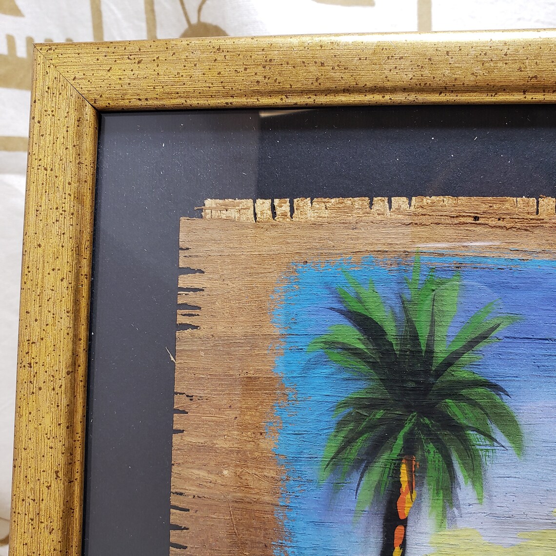 Framed Egyptian Papyrus Painting: Pyramids of Giza Art - Etsy