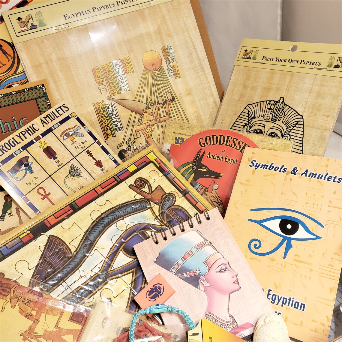 Ancient Egyptian Adventure Activity Kit Egyptian Gift Set - Etsy