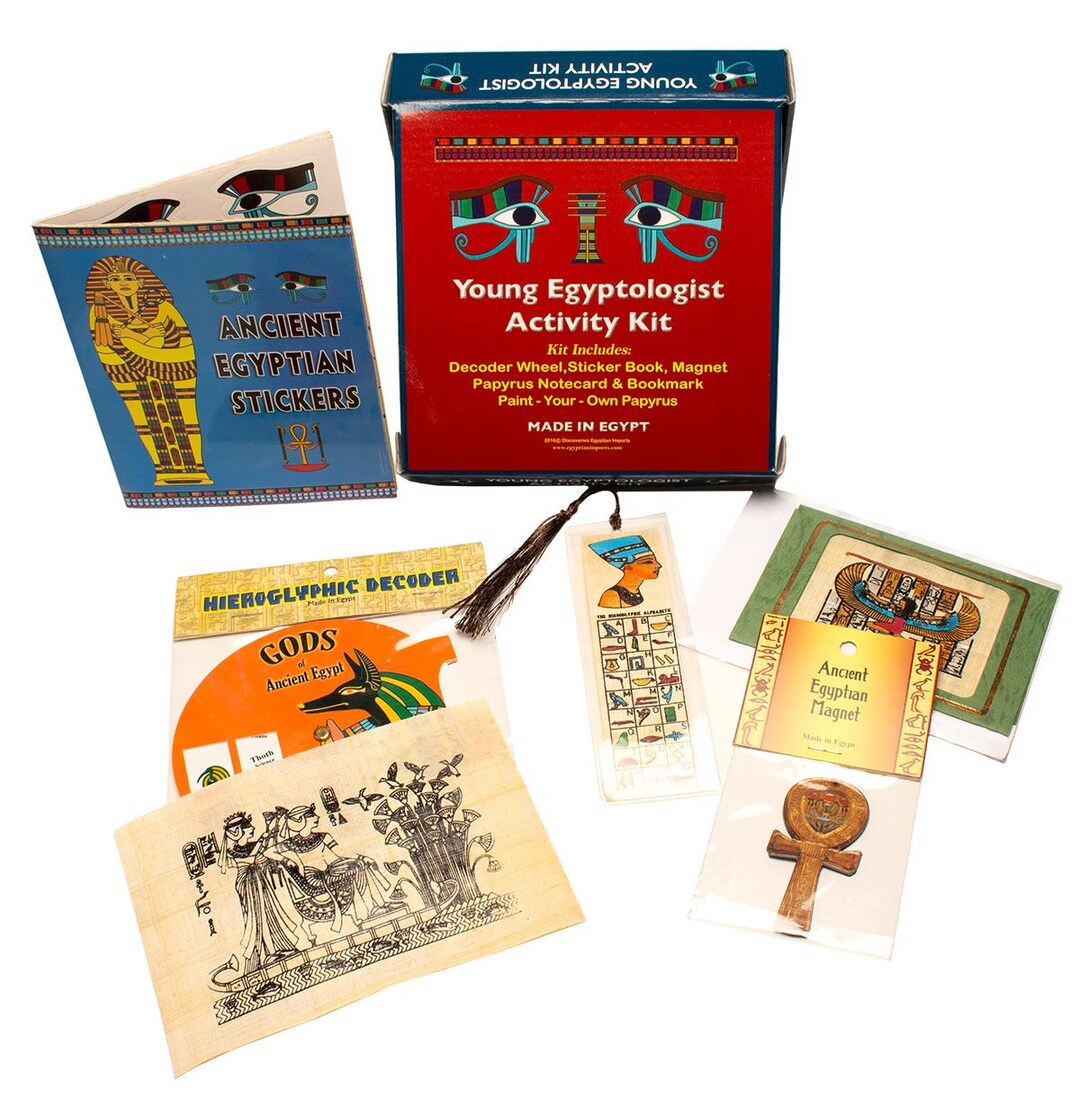 Ancient Egypt Activity Kit: Hieroglyphics Decoder, Papyrus & More - Etsy