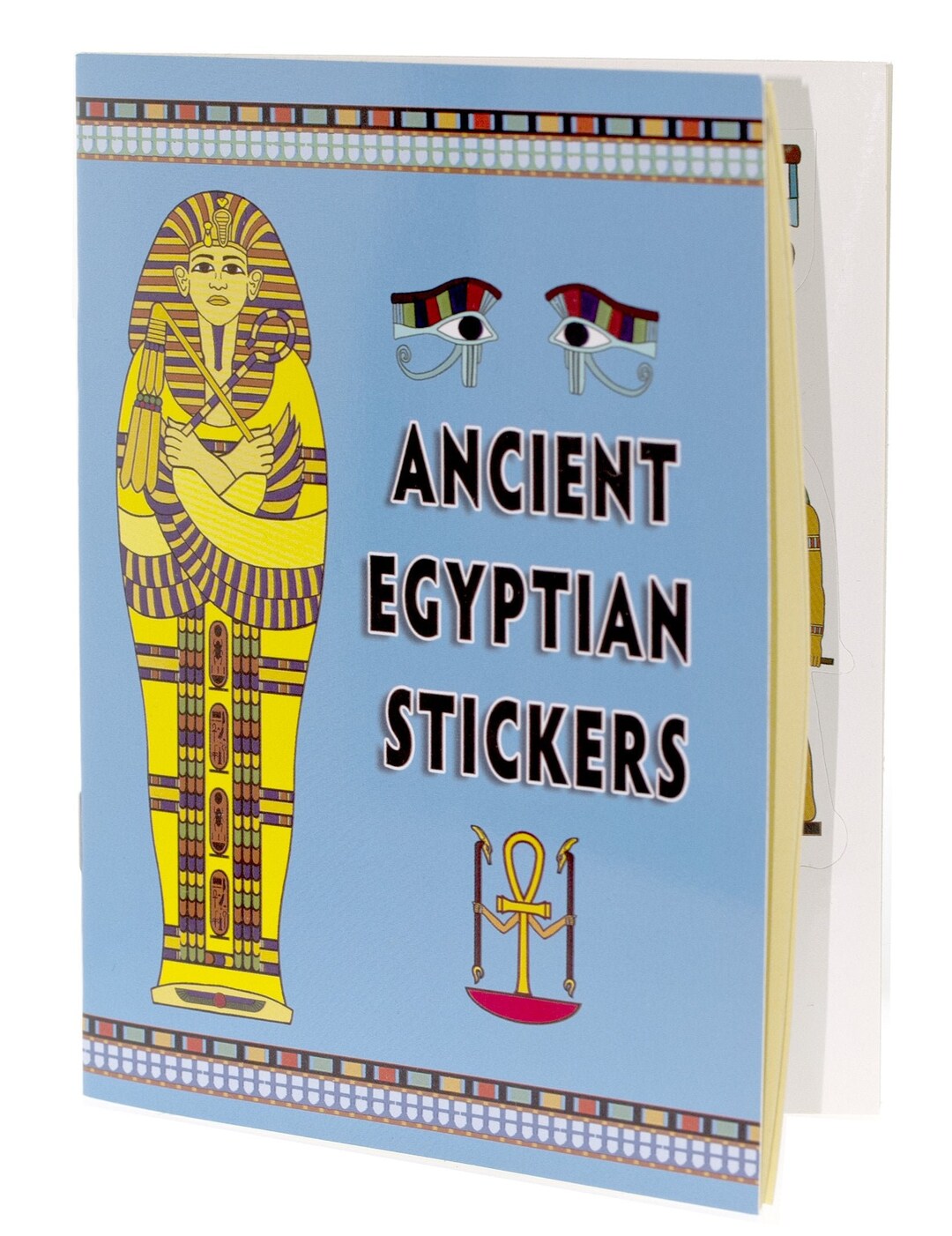 Sticker Booklet - 6 Pages - 4 X 6" - Egyptian Themed Stickers - Etsy