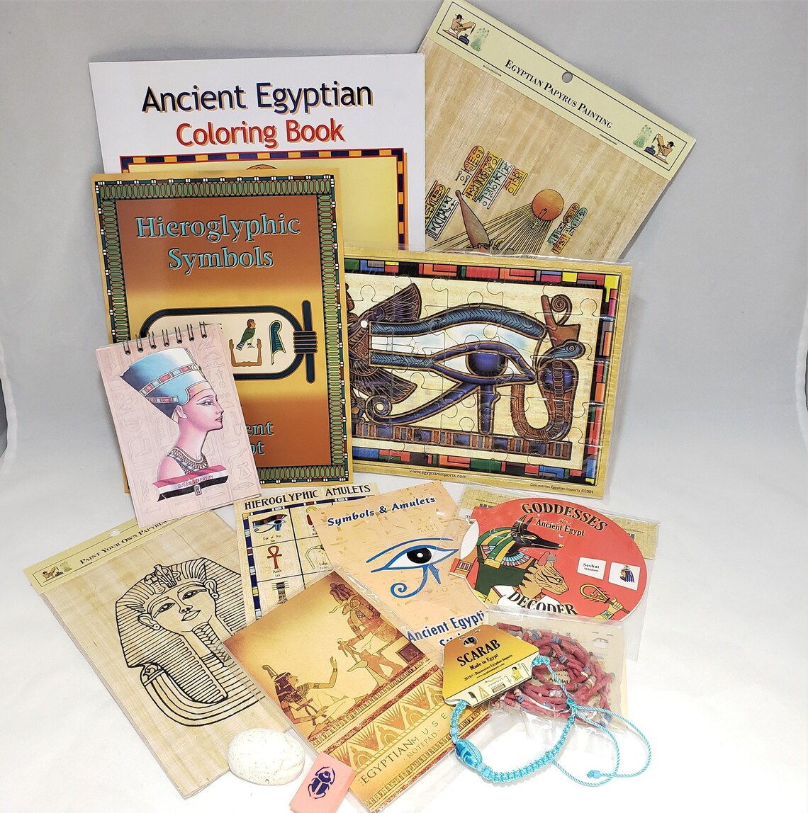Ancient Egyptian Adventure Activity Kit Egyptian Gift Set - Etsy