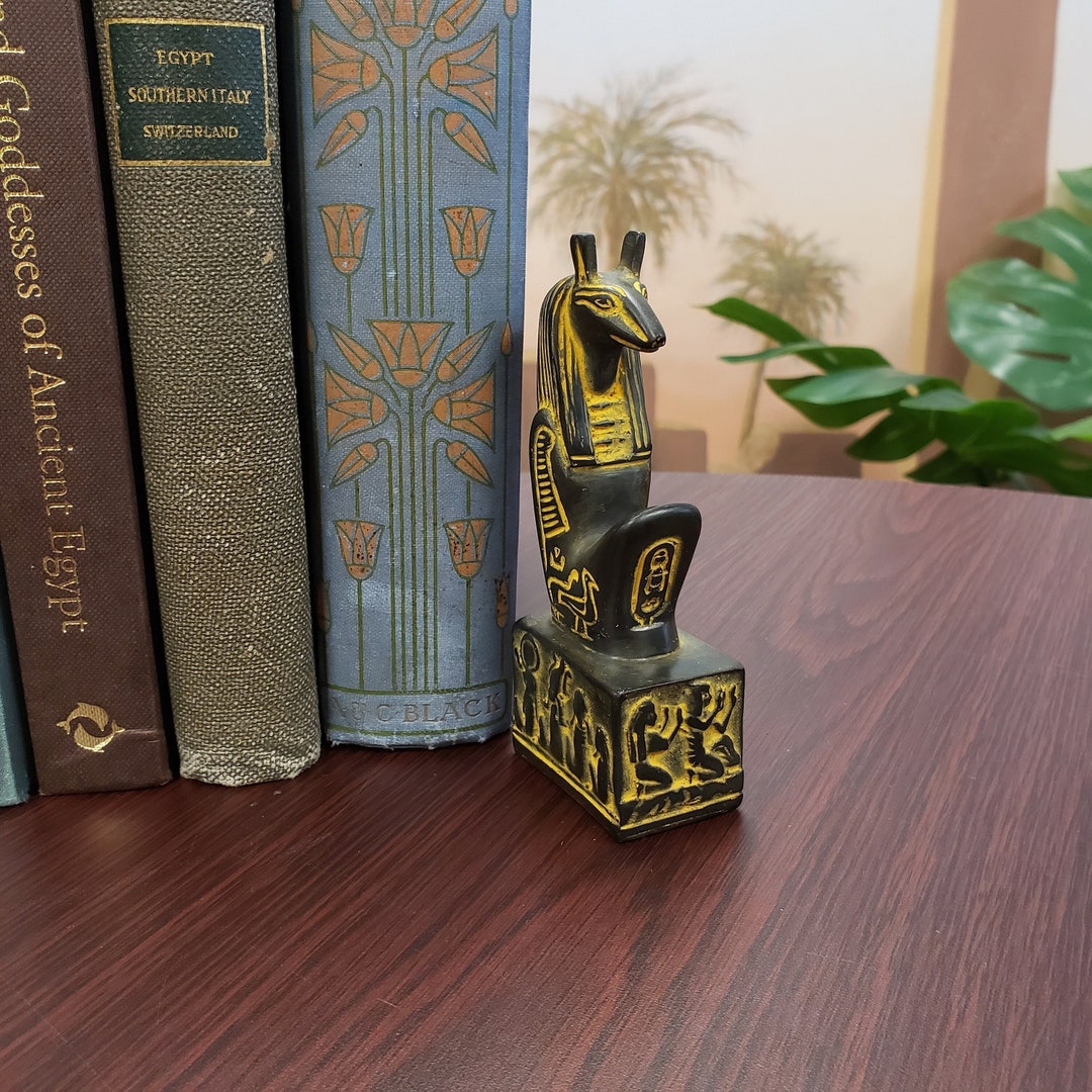 Egyptian God Seth (set) Statue - 2 Finishes Available - Made in Egypt ...