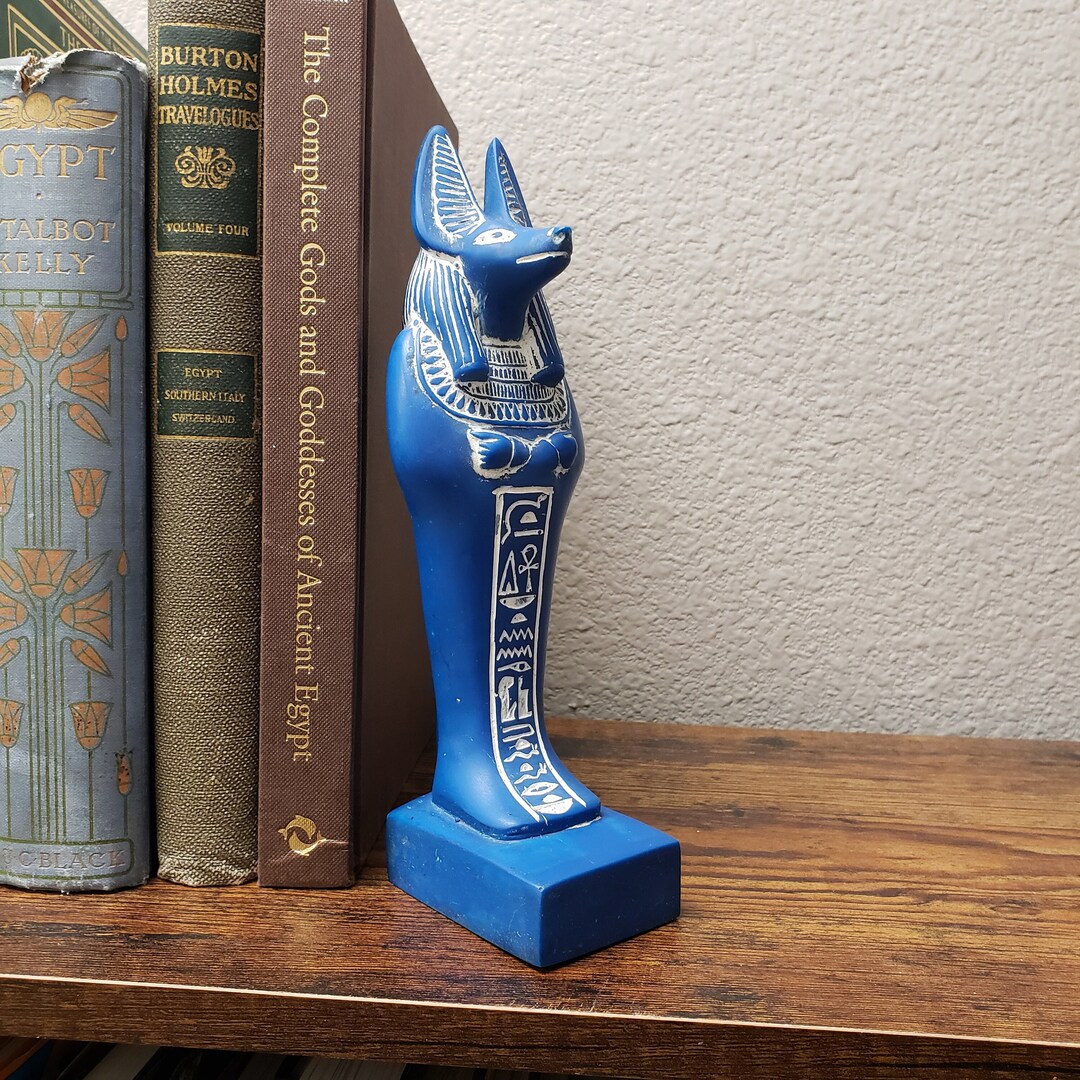 Egyptian God Anubis Statue Ancient Egypt Collectible Made in Egypt - Etsy