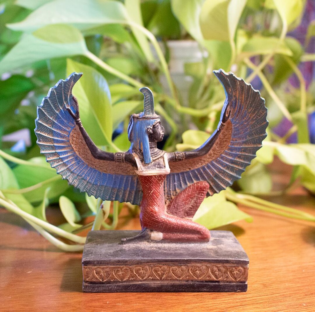 Egyptian Goddess Ma'at Statue - Made in Egypt - Etsy