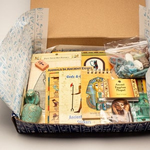 Ancient Egyptian Adventure Activity Kit Egyptian Gift Set Home School ...