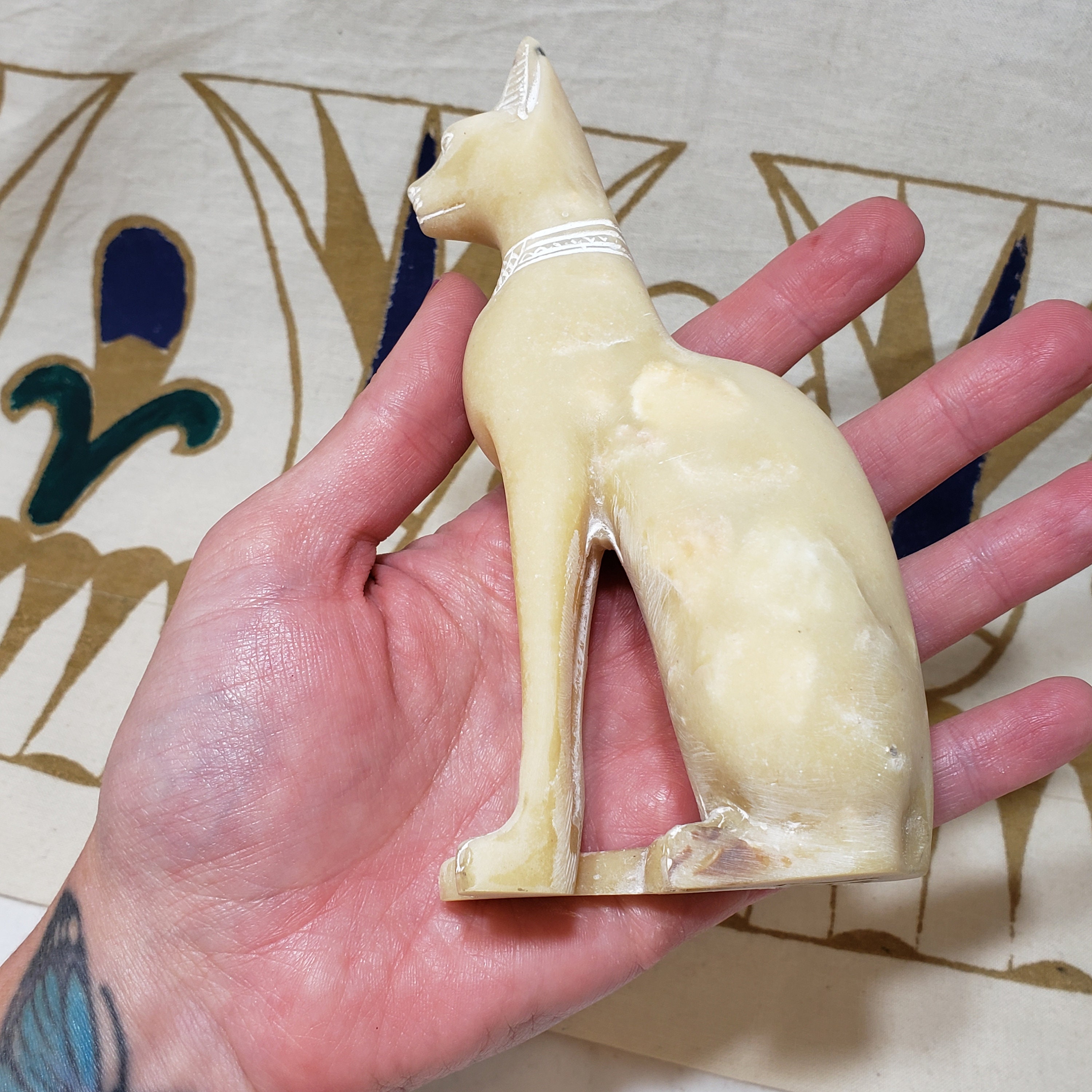 Bastet Egyptian Cat Goddess Statue 5-inch-tall Cat - Etsy