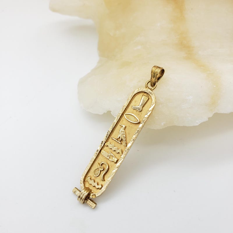 Egyptian Filigree Pendant - Etsy