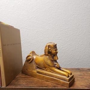 Egyptian Sphinx Statue - Made in Egypt - Collectible Pyramid of Giza ...