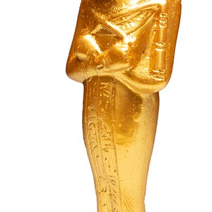 Golden Osiris Statue - Ancient Egypt Figurine - Egyptian God of the ...