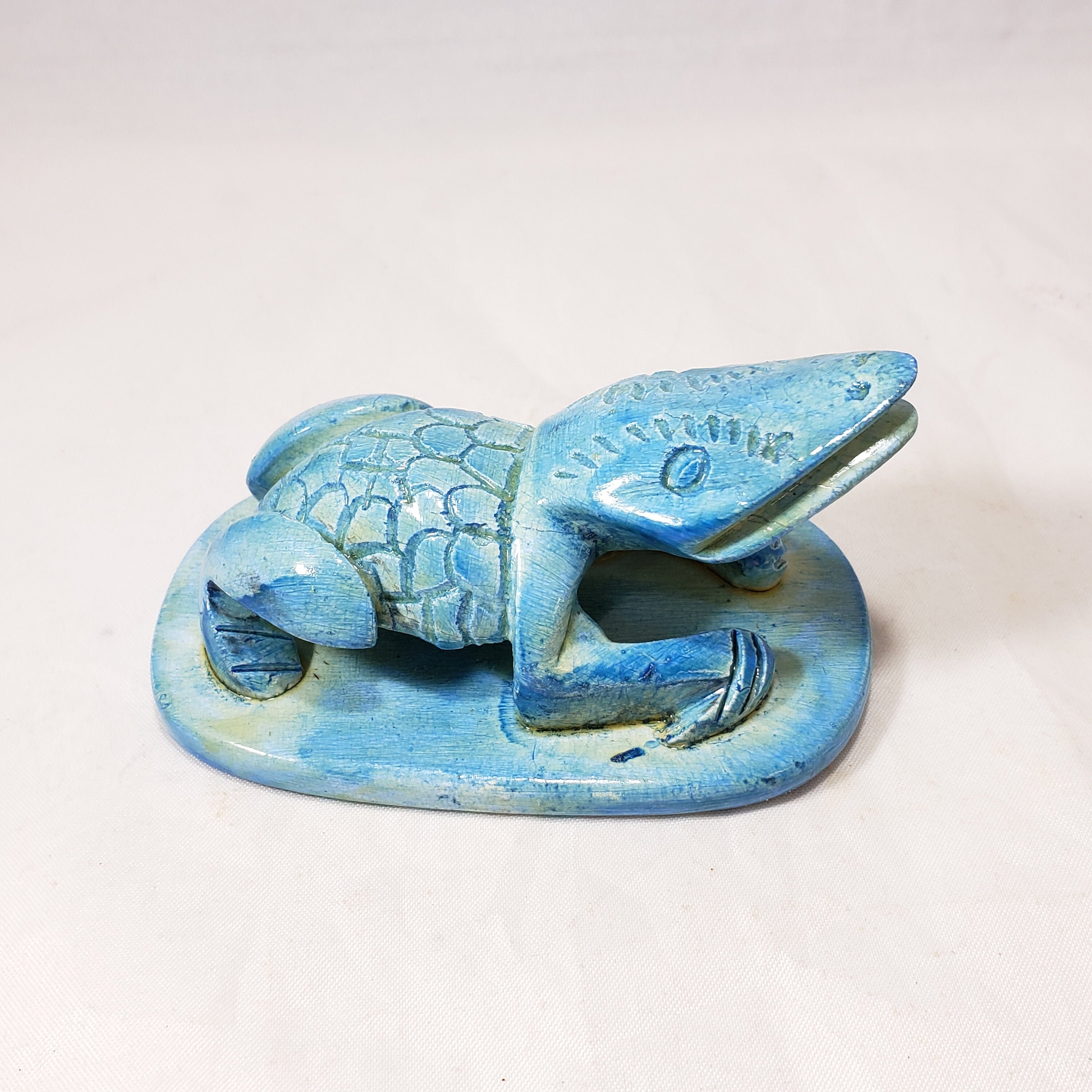 Soapstone Frog Statue Egyptian Heqet Figurine Ancient | Etsy