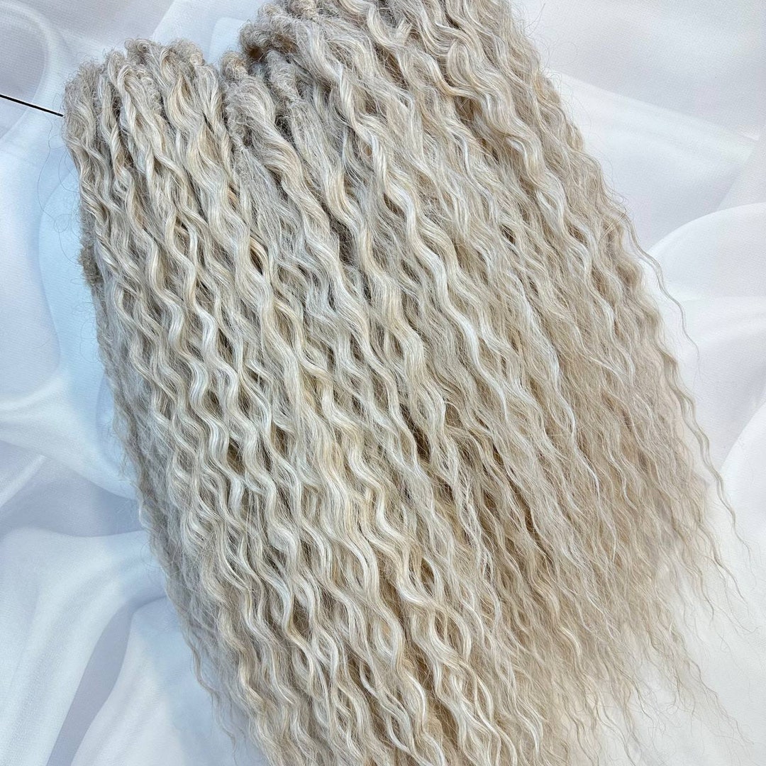 Extension White Dreadlocks Wave / White Dreadlocks DE / Boho - Etsy