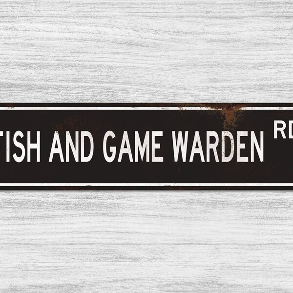 Game Warden - Etsy