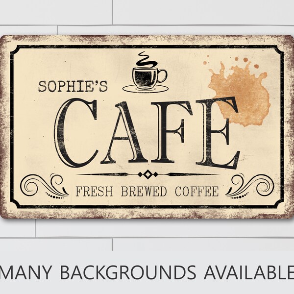 Cafe Sign - Etsy