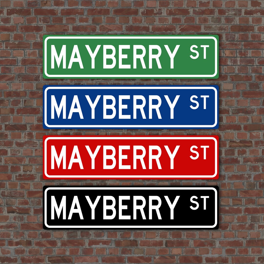 Personalized Street Sign, Street Signs, Street Sign - Etsy