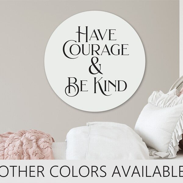 Courage Sign - Etsy