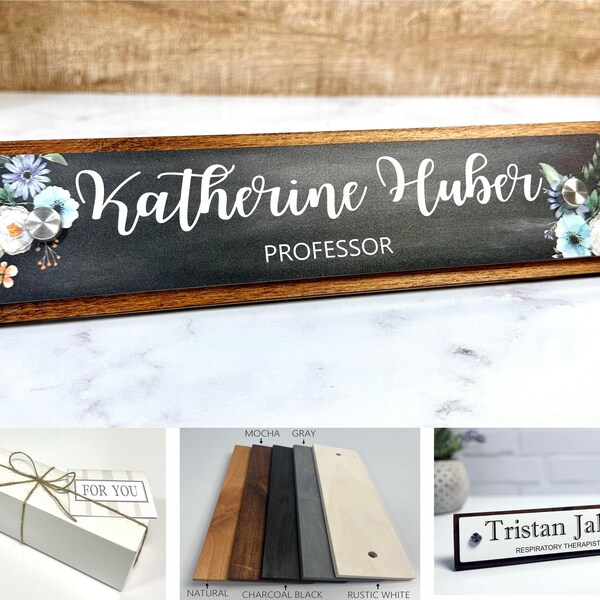Name Plate Professor - Etsy