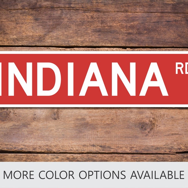 Indiana State Sign - Etsy