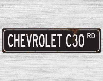 Chevrolet C30 Sign - Etsy